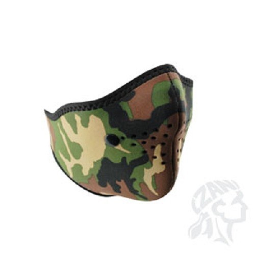 Neo X Neoprene Camo Face Mask Filter Neck Protection Motorcycle Zan ...
