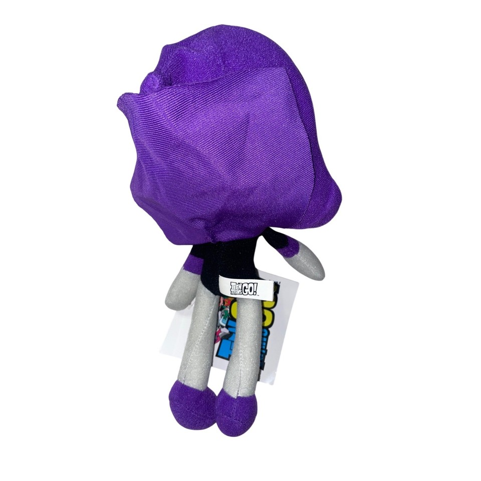 Teen Titans Go Raven Plush Stuffed Animal DC Comics Toy Purple Hooded ...