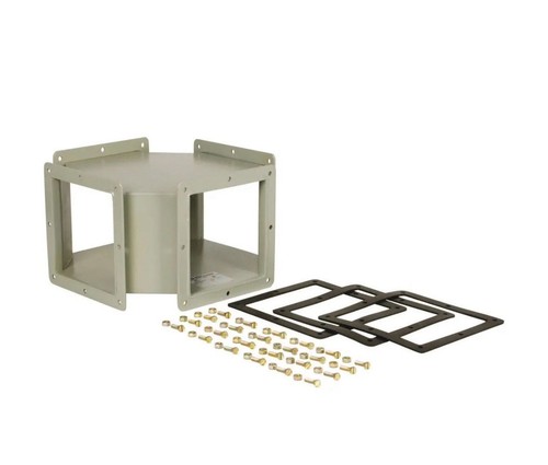 🔴WIEGMANN LJWX8 LAY-IN CROSS WIREWAY 8X8" NEMA 1 CARBON STEEL‼️ | eBay