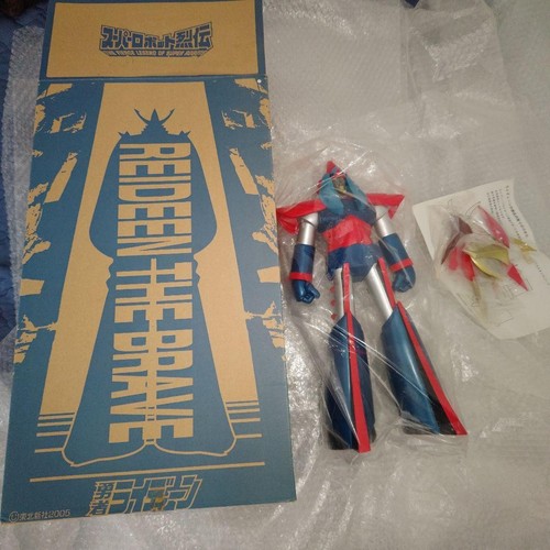 Marmit Super Robot Legend Brave Raideen Metallic Sofubi 45cm | eBay