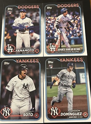 2024 Topps Update Series Baseball # (US1 - US175) You Pick Complete ...
