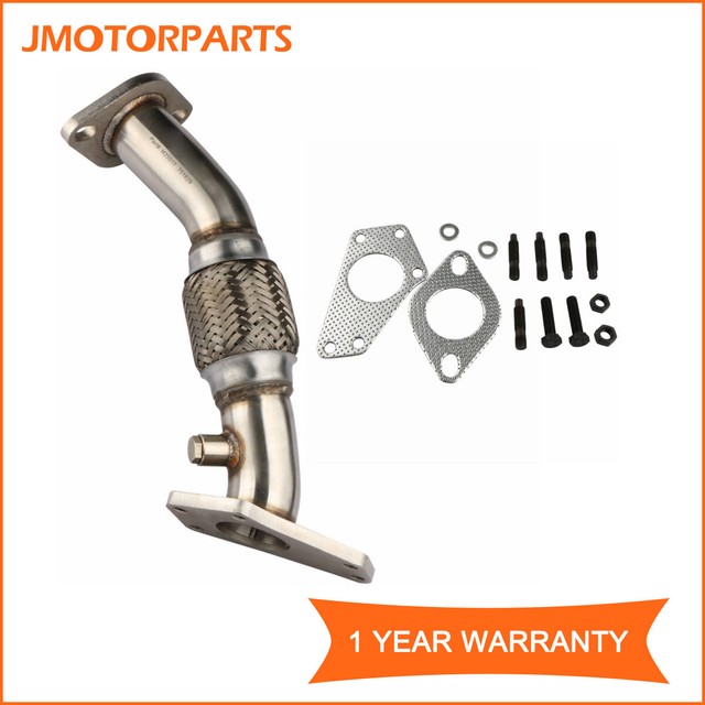 EXHAUST UP PIPE Fits 2002-2014 SUBARU IMPREZA WRX / 2004-2014 STi EJ257 ...