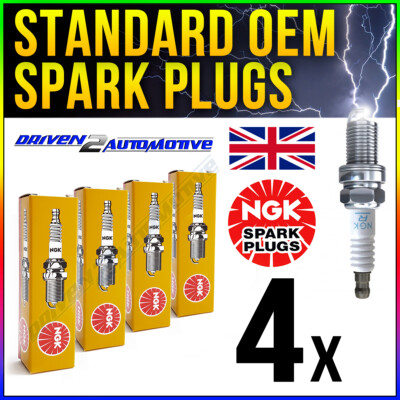 4x NGK CR10EK 2360 TRADITIONAL OEM SPARK PLUGS YAMAHA R6 600 1999 >2005 ...