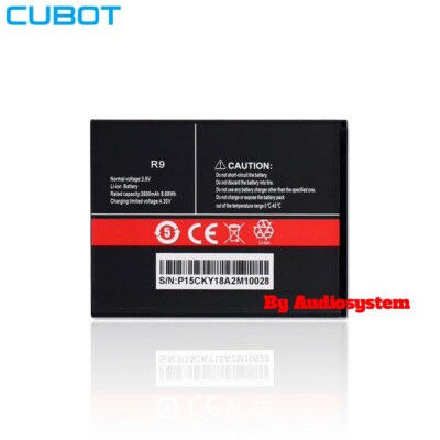 BATTERIA ORIGINALE CUBOT per R9 2600MaH RICAMBIO PILA IONI DI LITIO ...