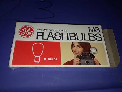 Vintage GE M3 Flashbulbs Camera Flash Bulbs Package of 8 | eBay
