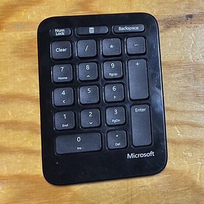 Microsoft Model 1558 Wireless Keypad - Keypad Only FAST SHIPPING | eBay