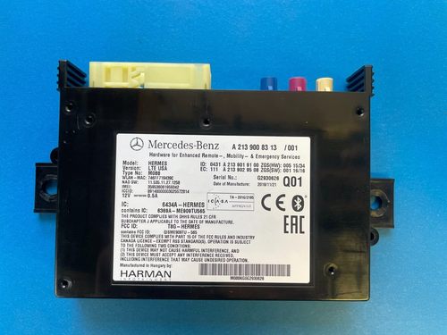 2016 - 2019 MERCEDES BENZ INTERFACE COMMUNICATION CONTROL MODULE OEM ...