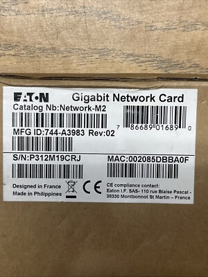 EATON Network-M2 Network Management Card 744-A3983 | eBay
