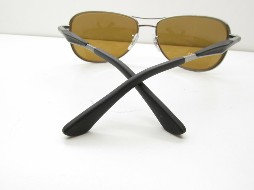 Ray-Ban RB 3519 004/71 EYEGLASSES FRAMES 59-15-135 Silver Aviator TV6 ...