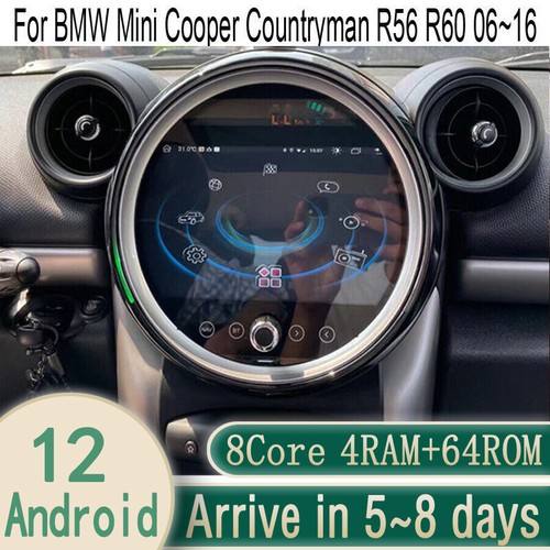 9" Android Navigation Car Gps Stereo For Bmw Mini Cooper Countryman R56 ...
