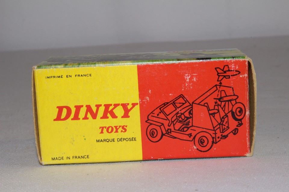 1960's Dinky #828 French Dinky Rocket Carrier Military Jeep Original ...