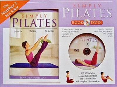 Simply Pilates Book & DVD Set - Paperback By jennifer pohlman - GOOD | eBay