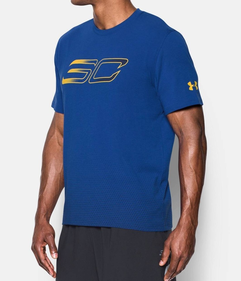 Under Armour Stephen Curry SC30 Faded Logo Basketball T-Shirt Men's XL ...