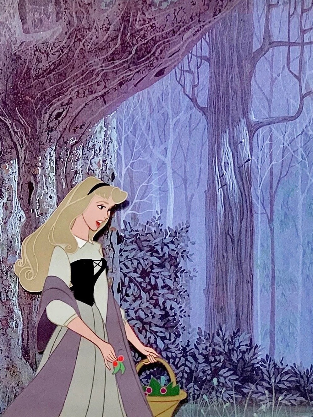 1959 DISNEY SLEEPING BEAUTY BRIAR ROSE ORIGINAL PRODUCTION ANIMATION ...