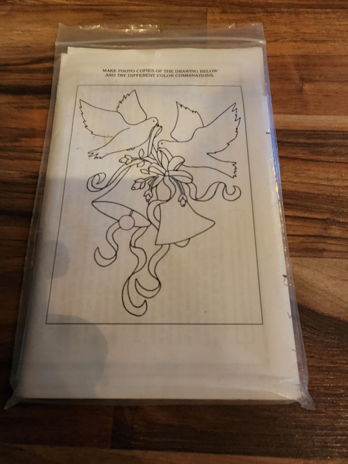 England Design Studios Wedding Bells Pattern And Fabric Quilted Wall ...