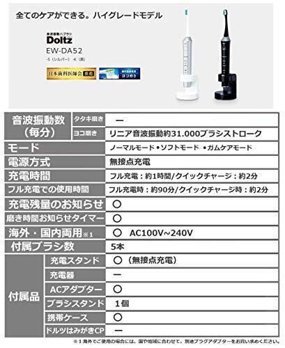 Panasonic Electric Toothbrush Doltz Silver EW-DA52-S | eBay