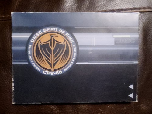 Halo Wars Genesis Comic Book, Cards, and Rubber UNSC Spirit of Fire ...