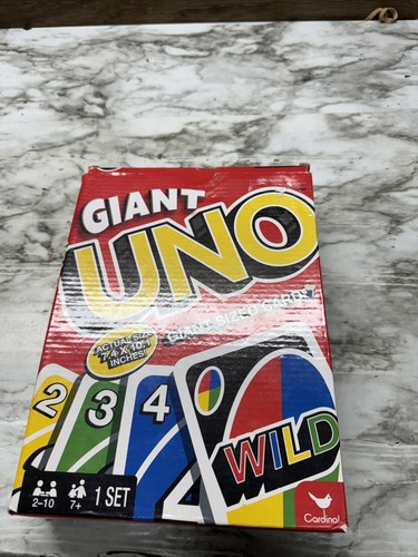 Giant Uno Card Game Discontinued Version 2015 Complete - Used Once Cardinal | eBay