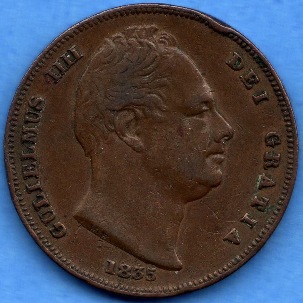Farthing 1835 Great Britain Coin KM #705 - Circulated | eBay