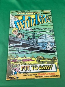 Whiz Kids Comic Book By Tandy Computer Cat. No. 68-2021 | eBay