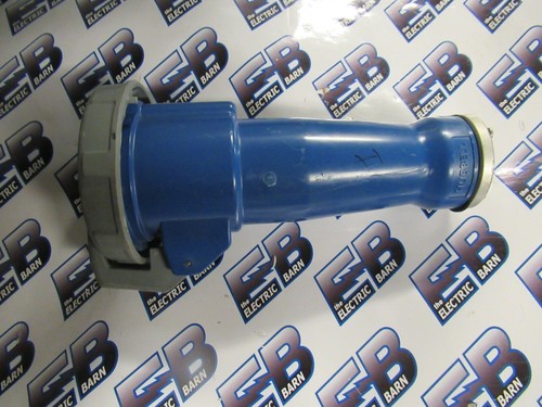 Hubbell 460C9W 30 Amp 250 Volt 3 Phase Pin & Sleeve Connector WITH HUB ...