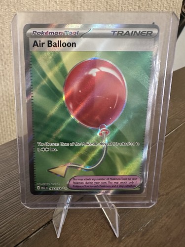 Pokémon TCG Air balloon 166/132 Mega Evolution Pokemon Tool Full Art | eBay