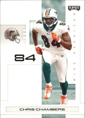 2007 Playoff NFL Playoffs #52 Chris Chambers - FB | eBay