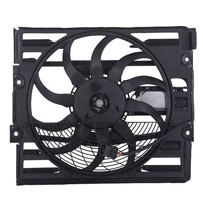 Radiator Cooling Fan Assembly Fits BMW 740i 740iL 750iL Z8 1999-2003 ...