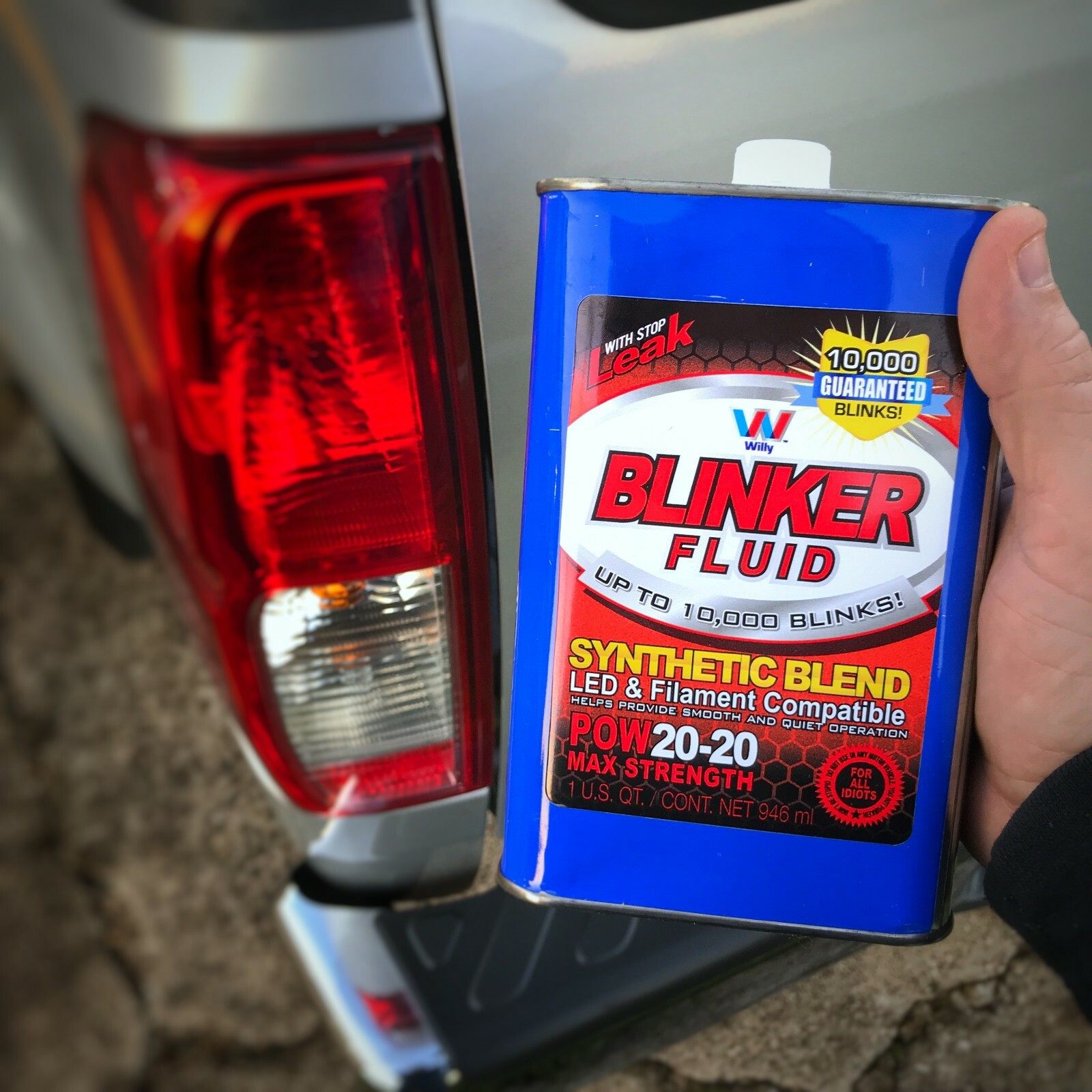 Blinker Fluid - Sticker | eBay