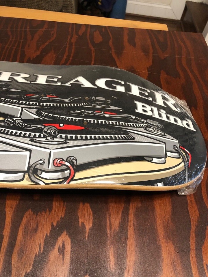 Blind Ronnie Creager Mixmaster skateboard deck NOS in shrink wrap ...