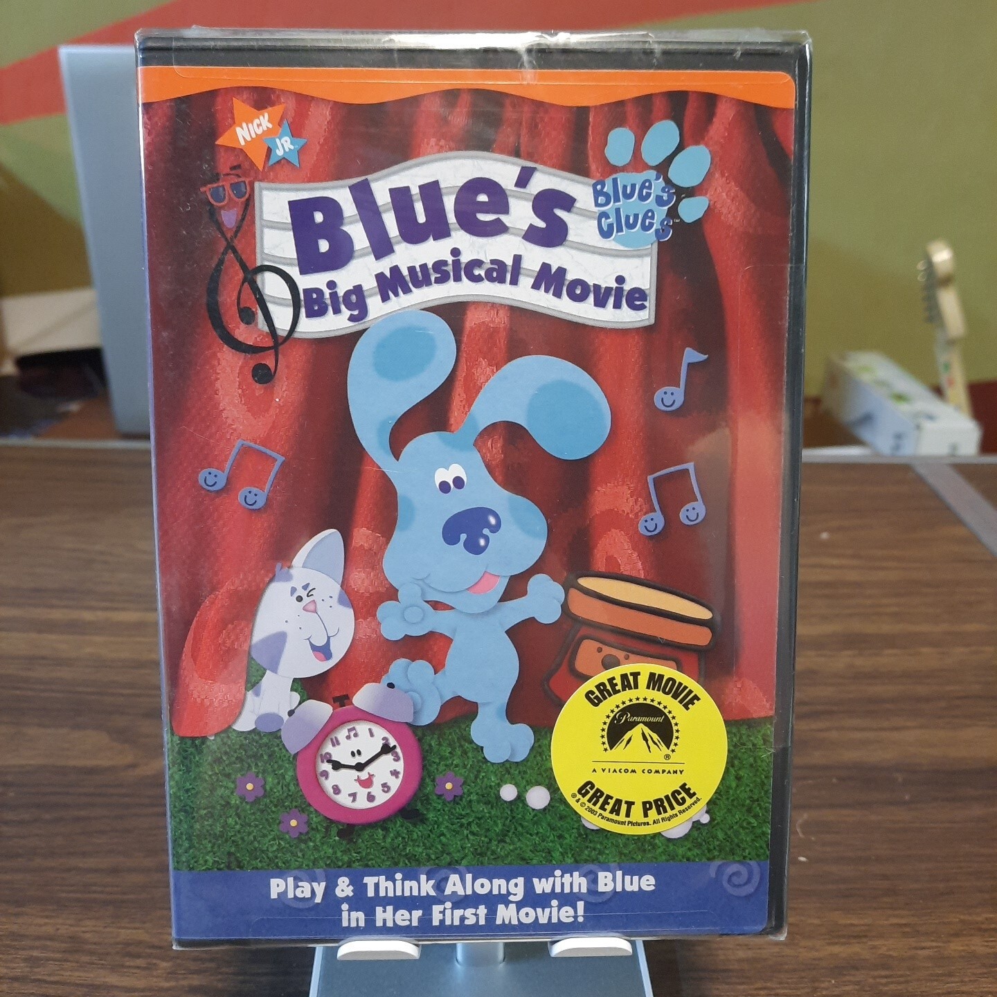 Blues Clues - Blues Big Musical Movie (DVD, 2000, Sensormatic) for sale ...