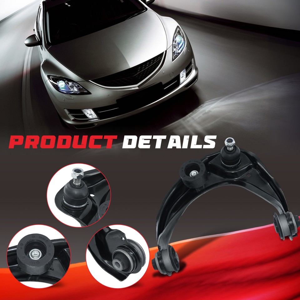 14Pcs Front Upper Lower Control Arm Boot Ball Joint Sway Link For 03-08 ...