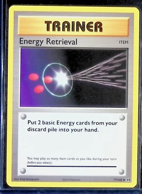 Pokemon XY Evolutions Energy Retrieval Trainer Uncommon 77/108 | eBay
