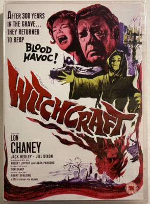 BRAND NEW SEALED Witchcraft REGION 2 DVD Screenbound Lon Chaney Jack ...