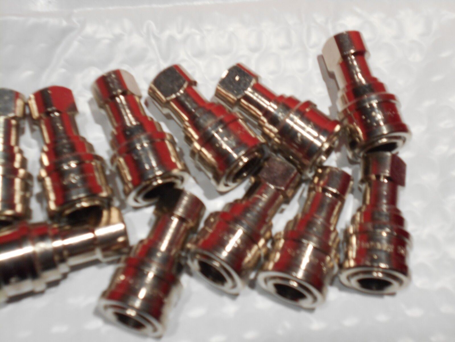 (01 Pc) Eaton/Hansen Series 1-HK, Brass ,Nickel -Plated Coupling 1/8 ...