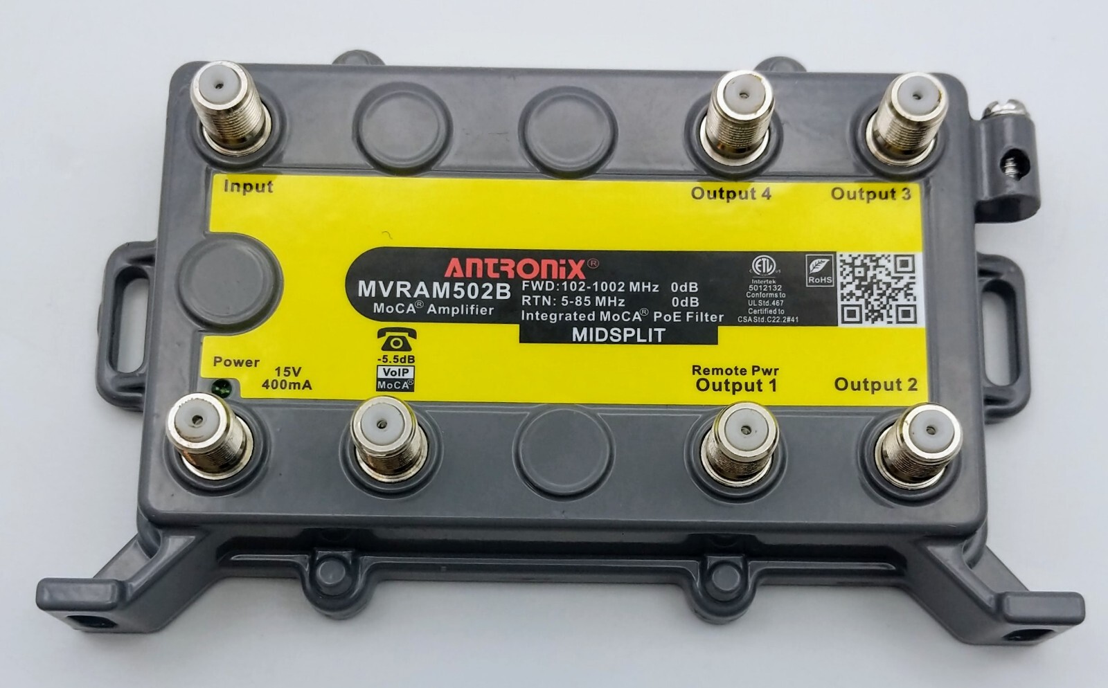 NEW Artronix MVRAM502B MoCa Residential Amplifier Midsplit | eBay