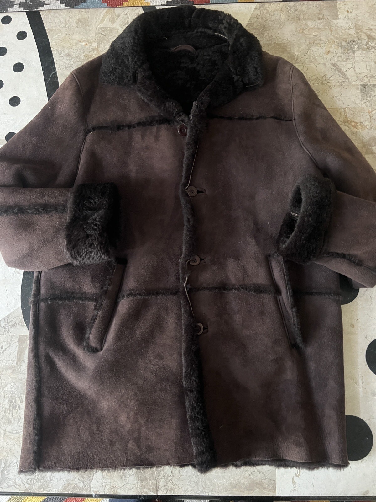 Genuine Vintage Shearling SheepSkin Shearling soft Le… - Gem