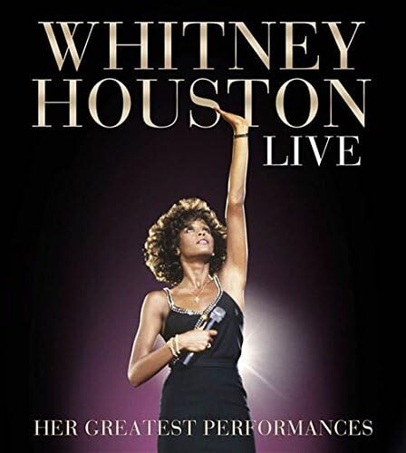 New Whitney Houston CD + DVD (Region-2) Live : Her Greatest ...