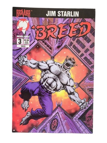 BREED COMIC BOOK #3 BRAVURA MALIBU COMICS 1994 | eBay