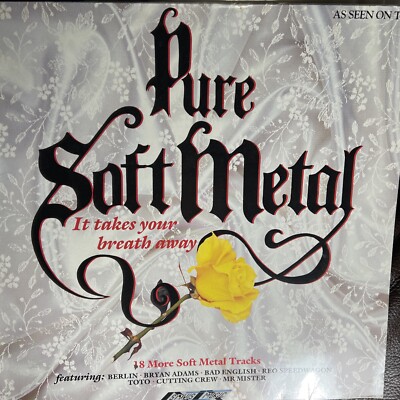 PURE SOFT METAL - FIRST PRESS IMPORT ROCK VINYL RECORD STYLUS MUSIC SMR ...