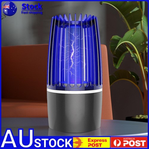 LED Insect Trap Lamp Mute Fly Swatter Trap Eco-Friendly for Home Office ...