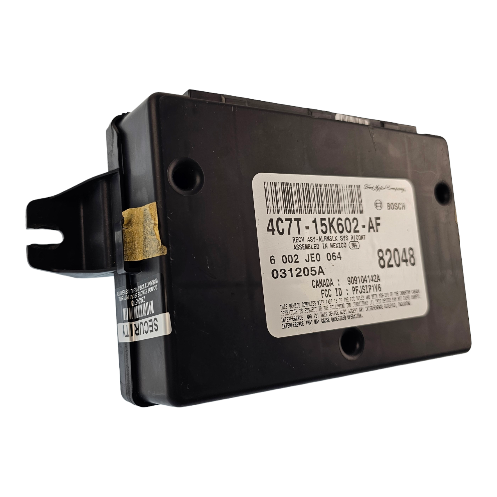 04-07 Ford F250 F350 Multifunction Anti-Theft Keyless Module 4C7T ...