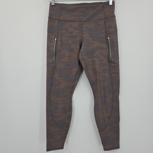 Athleta | Women's Rainier Activewear Reflective Tights Camo Print ...