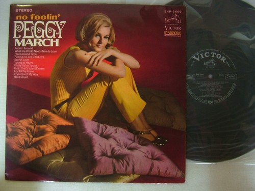 PEGGY MARCH NO FOOLIN / 1968 DG LAMAINATED COVER | eBay