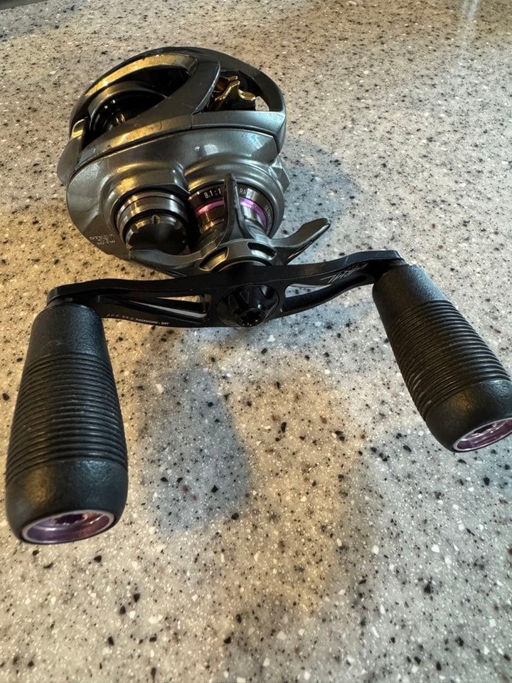 Daiwa Steez Ct Sv Tw Baitcasting Reel With Drt Varial Handle Fishing ...