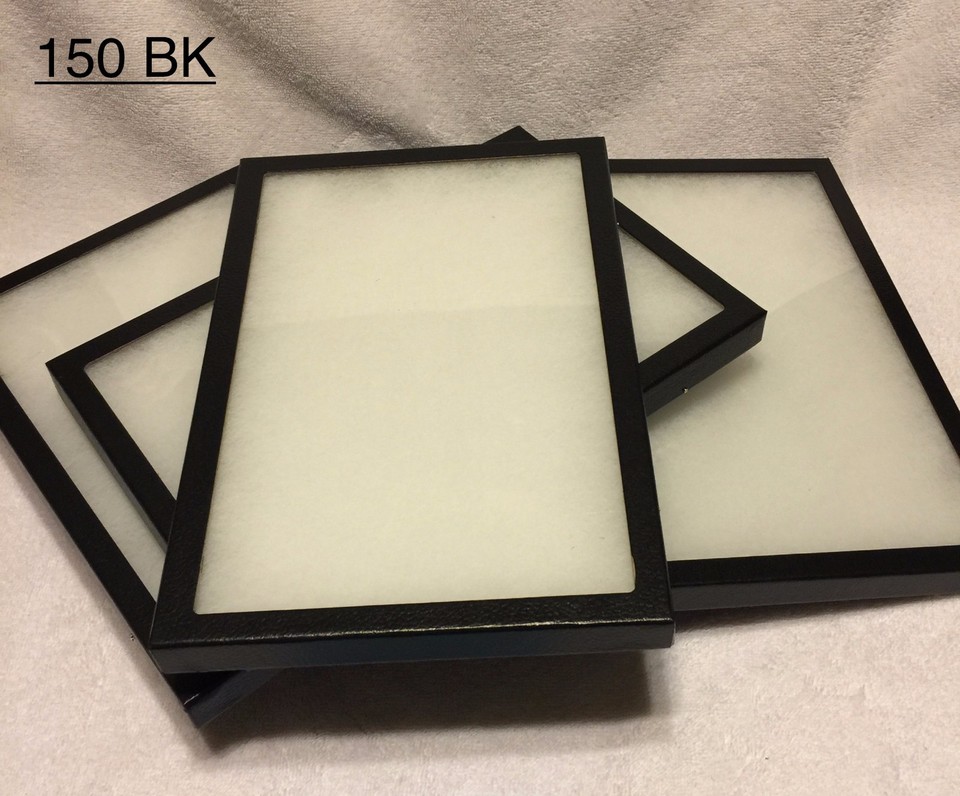 6-150 Riker Mount Display Case Shadow Box Frame Tray 12" X 8" X 3/4" | eBay