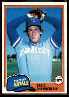 1981 Topps Craig Chamberlain #274 Kansas City Royals | eBay