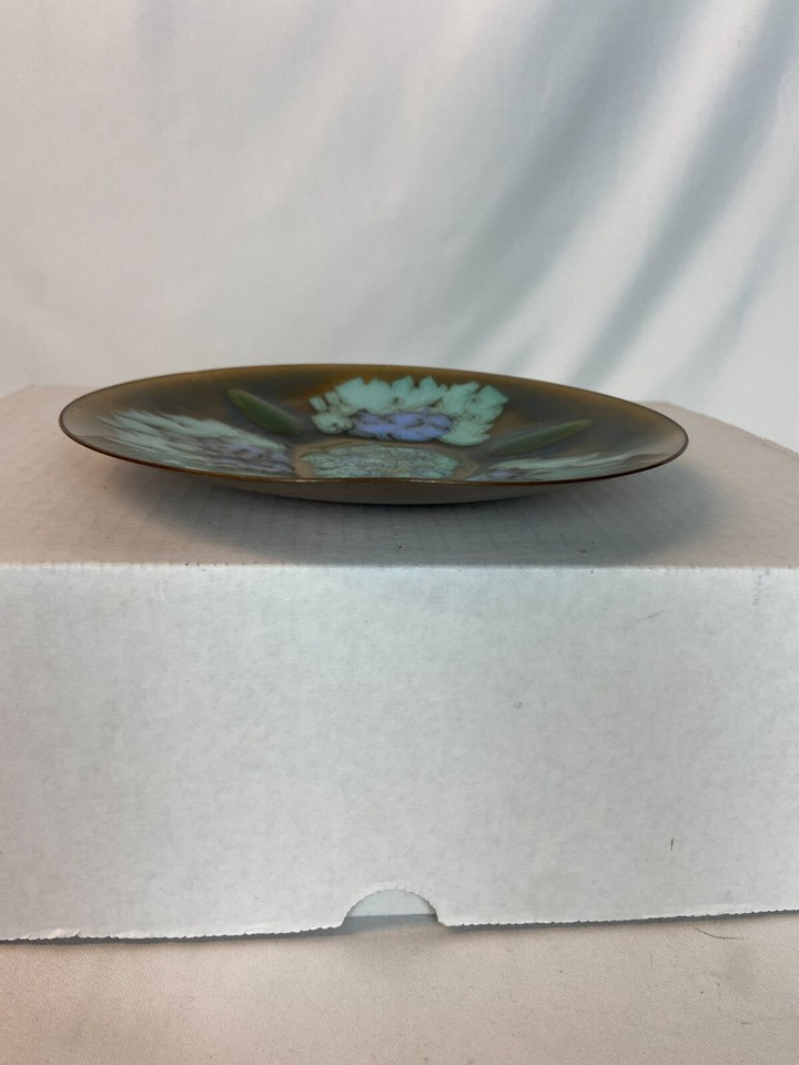 Edward Star 1960s Enamel Copper Plate Signed | eBay