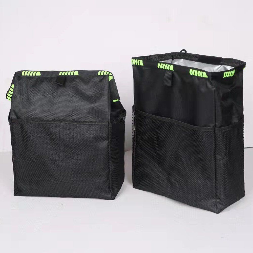 Auto Car Waterproof Trash Bag Litter Bin Can Garbage Waste Storage Fast ...