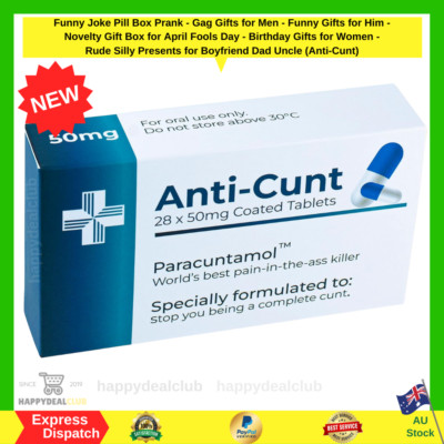 Funny Joke Pill Box Prank - Gag Gifts for Men - Funny Gifts for Him ...